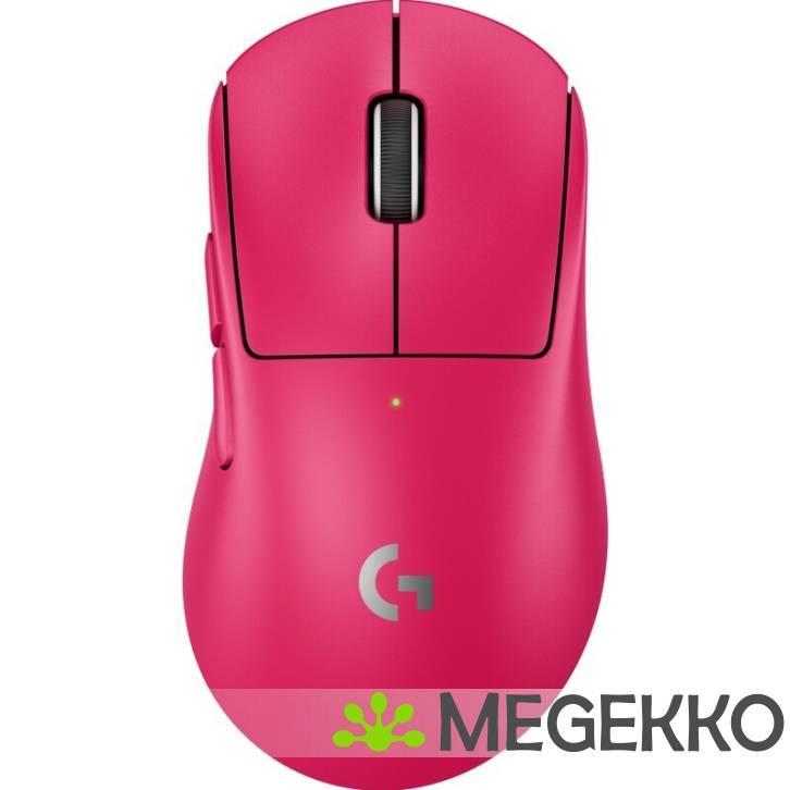 ② Logitech G PRO X SUPERLIGHT 2 DEX Pink Draadloze Gaming muis ...