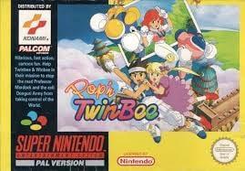 ② Popn TwinBee (German) (Losse Cassette) (SNES Games) — Jeux | Nintendo ...