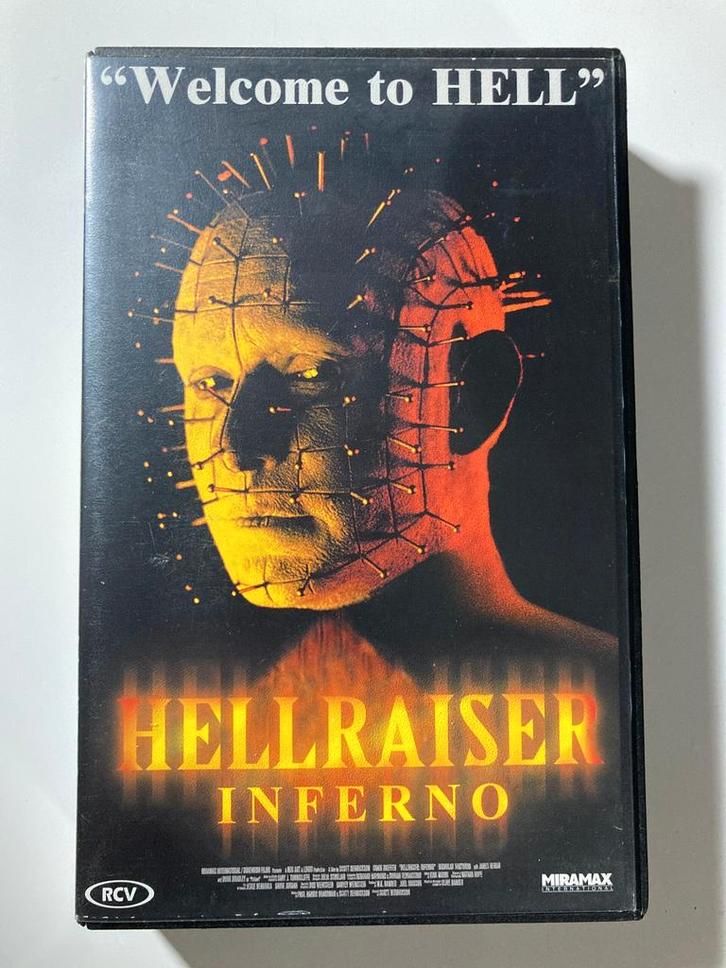② HELLRAISER INFERNO (EX RENTAL) (VHS) — VHS | Film — 2ememain