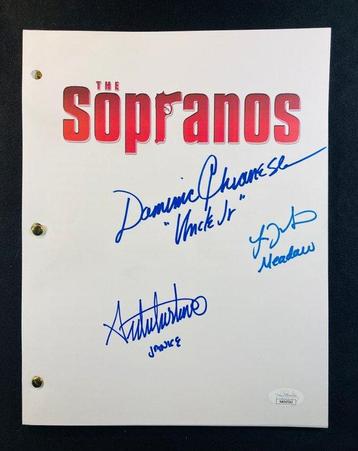 ② The Sopranos - Script signed by 3: Jamie-Lynn Sigler — Cinéma ...