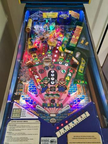 ② gottlieb - Flipper Super mario bros - 1990-2000 - Japon — Antiek ...
