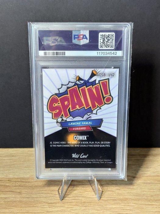 ② Wild Card - Lamine Yamal 6/10 - PSA 9 Graded card — Stickers — 2dehands