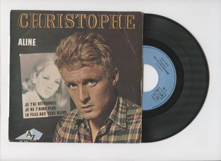 ② Christophe – Aline / Je Tai Retrouvée / Je Ne Taime Plus / — Vinyl ...