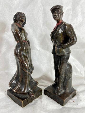 ② A. Rucho (act. ca. 1880-1925) - Beeld, “Mistinguette”, — Antiquités ...