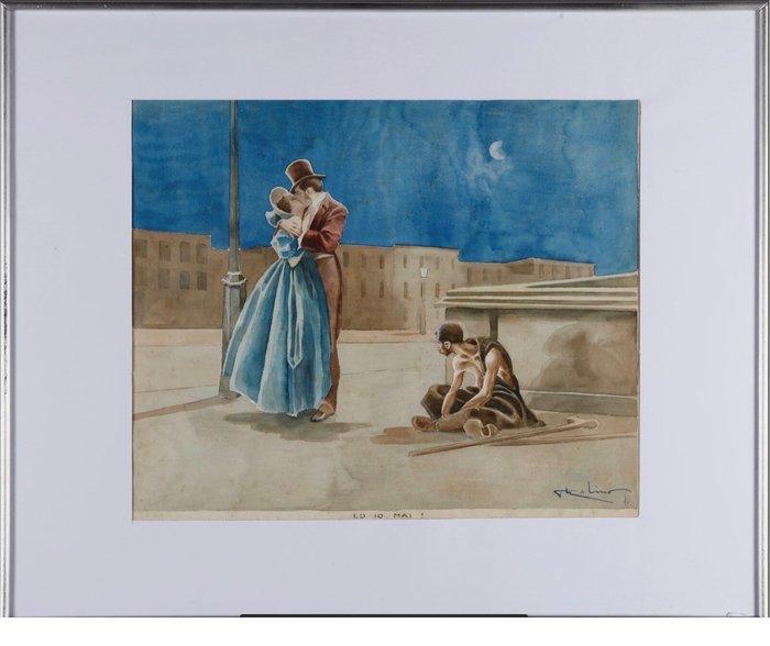 ② Walter Molino (1915-1997) - Ed io mai — Kunst | Schilderijen ...