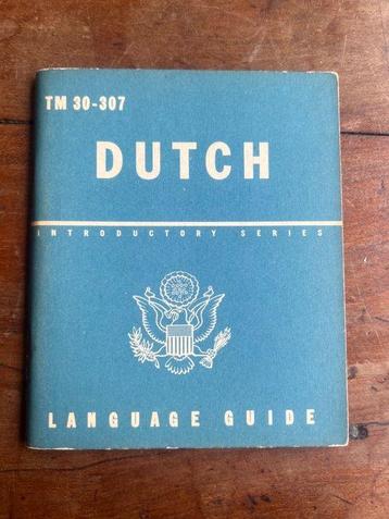 ② WW2 US Army Issue Soldiers Dutch Language Guide - Airborne ...