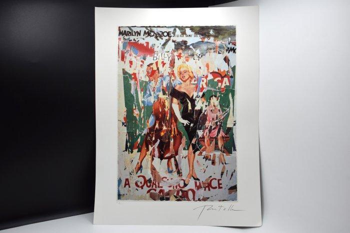② Mimmo Rotella (1918-2006) - Questi Occhi — Antiek | Overige Antiek ...