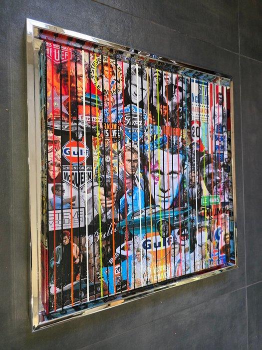② Elmago - Steve mc queen sport icons codebarre (large) luxe — Kunst ...