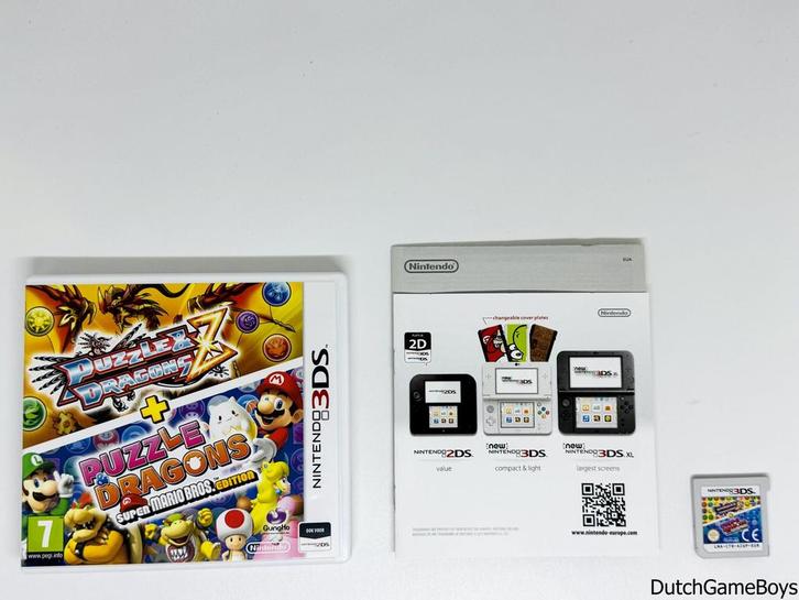② Nintendo 3DS - Puzzle & Dragons Z + Super Mario Bros. - HOL — Jeux ...