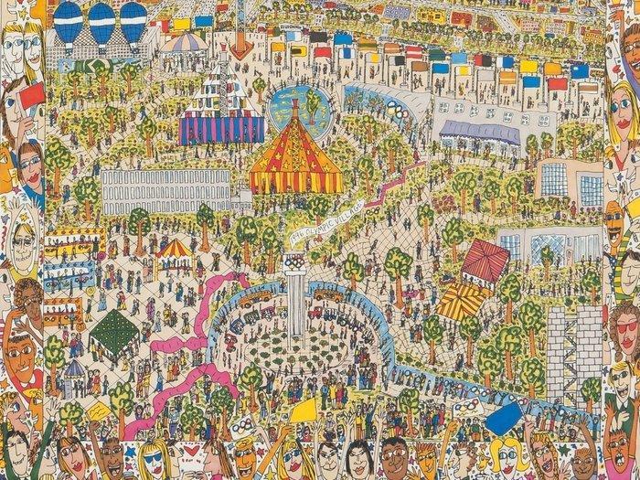 ② James Rizzi (after) - A VILLAGE FOR THE WORLD - Official — Art ...