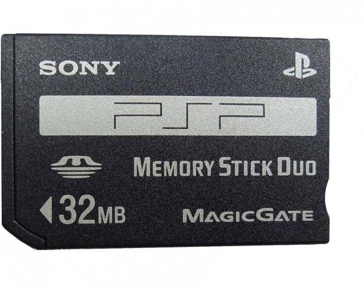 ② Sony Memory Stick Pro Duo 32MB MagicGate (PSP Accessoires ...