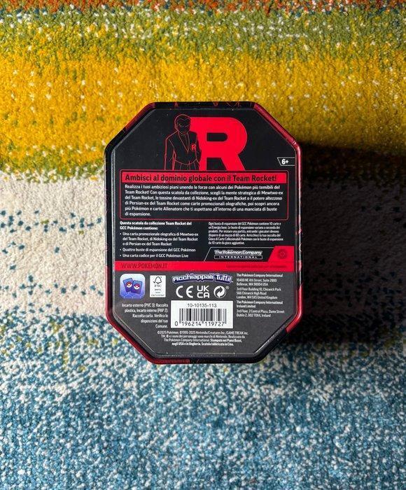 ② Pokémon - 1 Box - Team Rocket Mewtwo Tin Rivali Predestinati ...