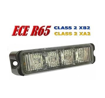 ② T4X LED Grill Flitser ECER65 Klasse 1 en 2 Super Fel 12/24V ...