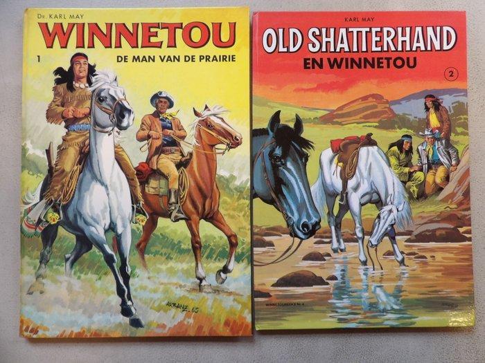 ② Karl May - Winnetou en Old Shatterhand Spaarnestad uitgaven ...