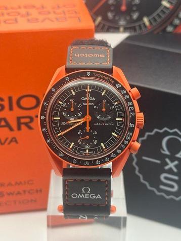 ② Omega x Swatch - Moonswatch - Mission on Earth - Lava - Sans ...