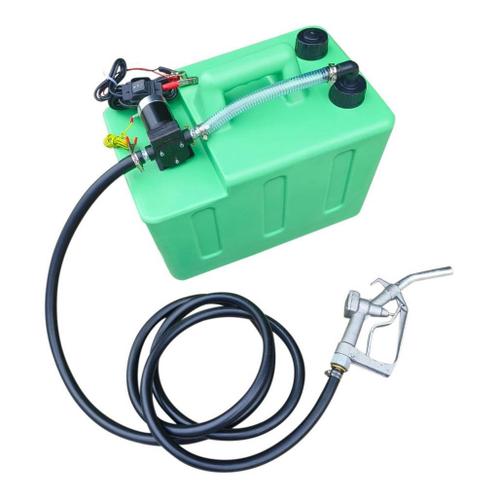 ② 50 liter mobiele benzinetank met 12 Volt benzinepomp — Machines en ...