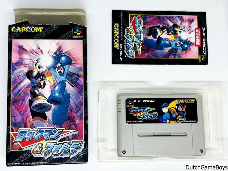 ② Super Famicom - Rockman & Forte — Jeux | Nintendo Super NES — 2ememain