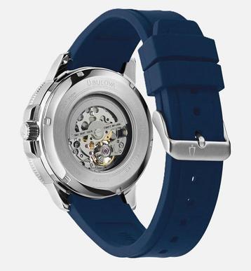 ② Bulova - Automatic - Marine Star - Open Heart - NEW - Homme ...