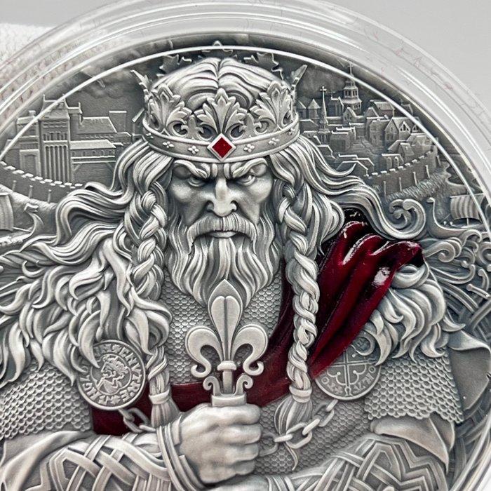 ② Kameroen. 2000 Francs 2025 – King Cnut the Great – 2 oz — Monnaies ...