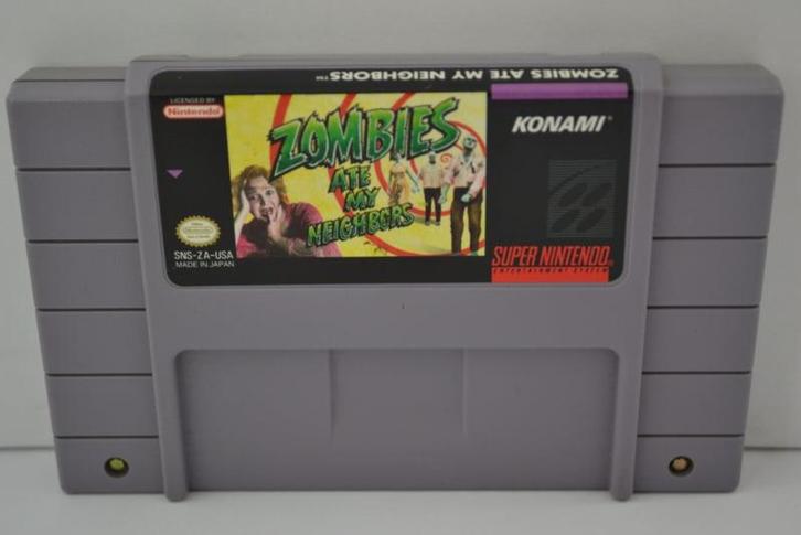 ② Zombies Ate My Neighbors (SNES USA) — Jeux | Nintendo Super NES ...