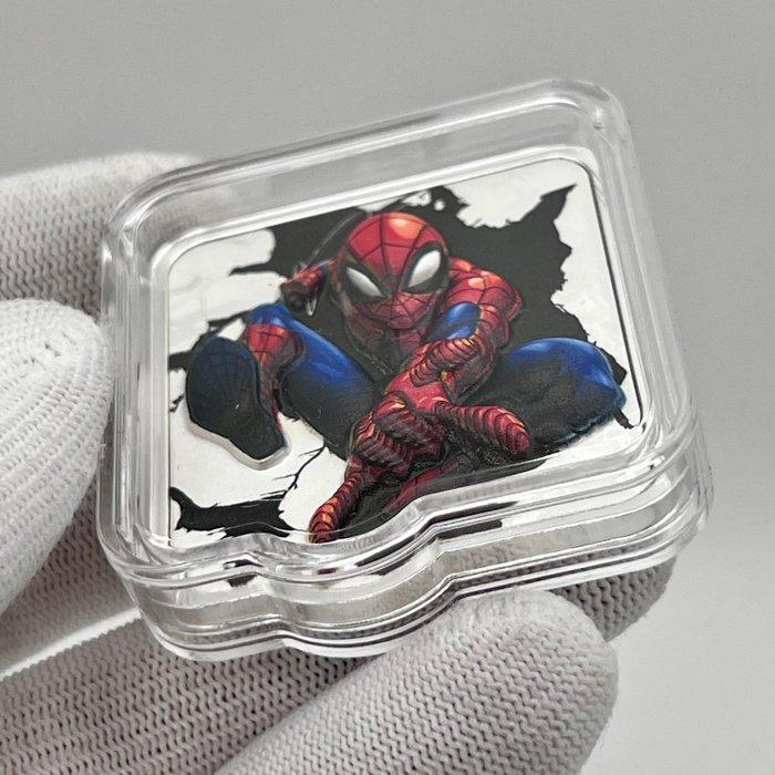 ② Niue. 5 Dollars 2025 – Marvel – Spider-Man “THWIP” – 2 oz — Monnaies ...
