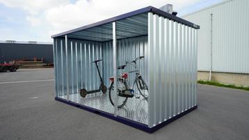 ② 4x2 overkapping voor fietsen van Zelfbouwcontainer | OP=OP ...