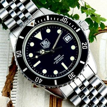 ② TAG Heuer - Watch 1000 Big Men’s Diver Wolf of The Wall — Montres ...