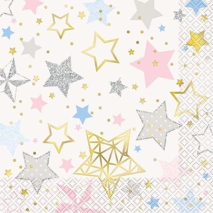 ② Twinkle Twinkle Little Star Servetten 23cm 16st — Articles de fête ...