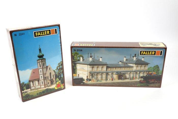 ② Faller N - 2114/2241 - Modeltrein bouwpakketten (2) - Twee — Trains ...