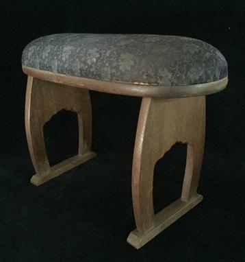 ② Samurai Wooden Armrest KYOSOKU / Japanese Vintage - Beeld — Antiek ...