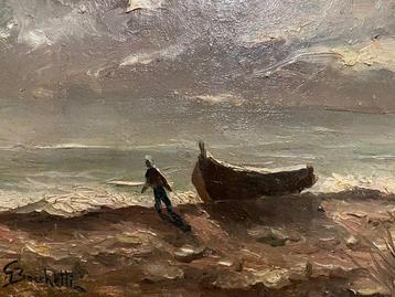 ② Gaetano Bocchetti (1888-1990) - In riva al mare — Kunst ...