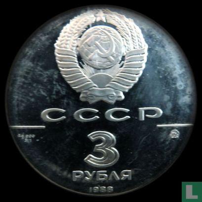 ② Rusland 3 roebel 1988 (PROOF) 1000th anniversary of Russ ...