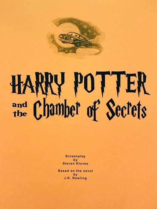 ② Harry Potter and the Chamber of Secrets - Original Script — Film en ...