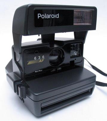 ② Polaroid 636 AF AutoFocus Prototype 600 film Instant camera ...