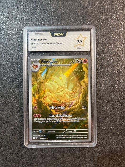 ② Pokémon - 2 Graded card - Ninetales, Scizor - PCA — Jeux de cartes à ...