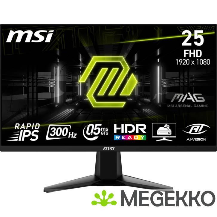 ② MSI MAG 255XF 25 300Hz Rapid IPS Gaming Monitor — Ordinateurs ...