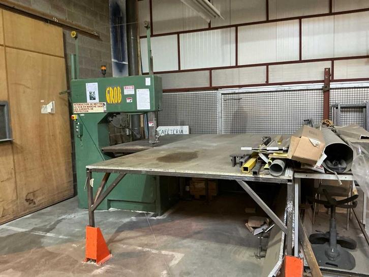 ② Online veiling - Grob Band 8 AW Lintzaagmachine — Machines en Bouw ...