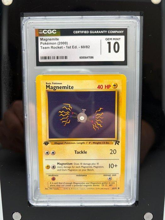 ② Pokémon Graded card - Magnemite First edition - CGC 10 - — Jeux de ...