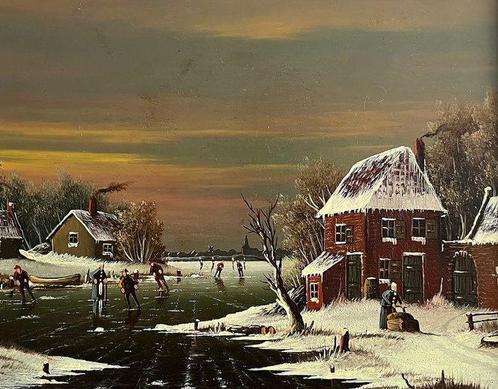 ② Kaiser (XX) - Hollandse winter — Kunst | Schilderijen | Klassiek ...