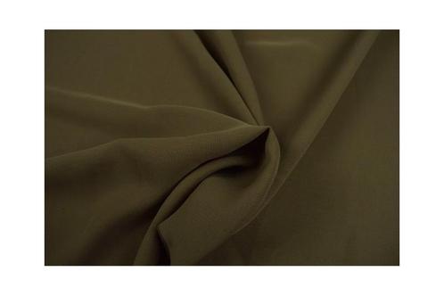 ② 15 meter chiffon stof - Taupe - 100% polyester — Stoffen en Lappen ...