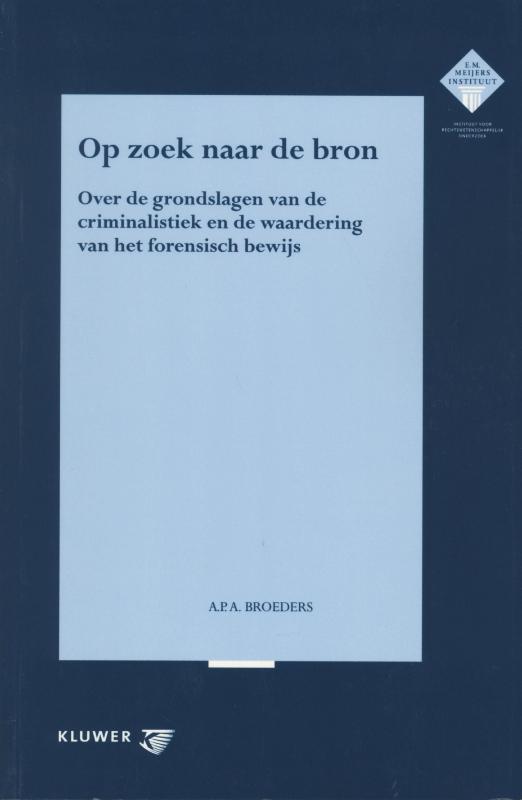 ② Op zoek naar de bron / Publicaties van het E.M. Meijers — Wetenschap ...