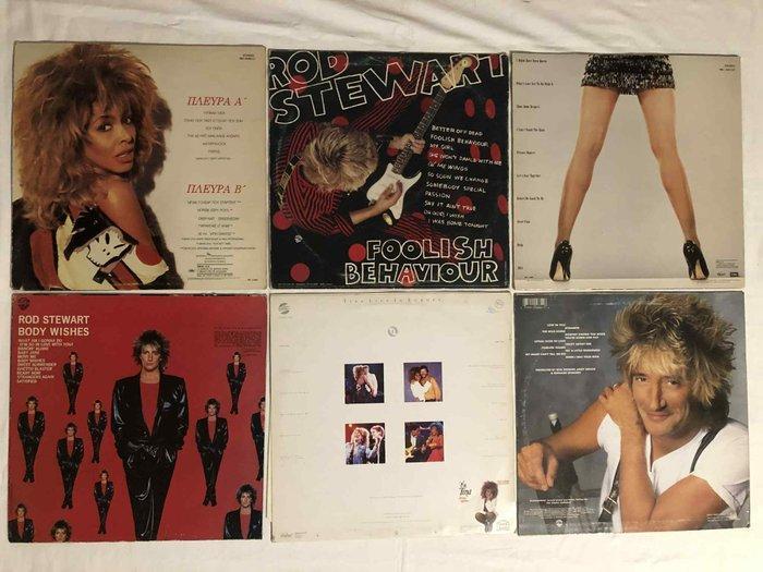 ② Tina Turner + Rod Stewart - Break Every Rule+ Foolish — Vinyl Singles ...