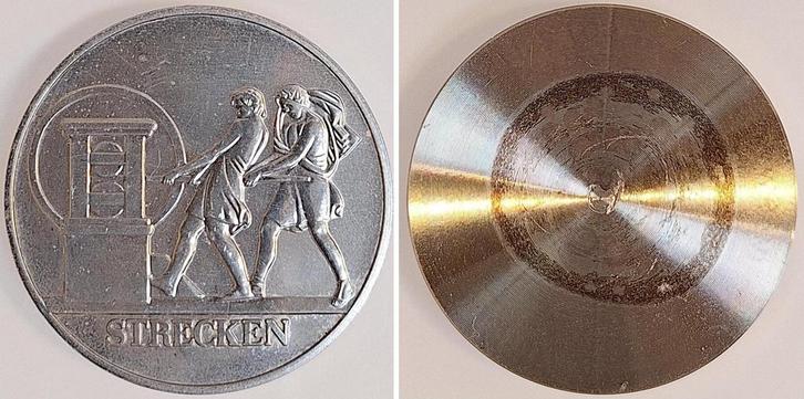 ② Duitsland Probe einseitig Schadowfries Medaille Strecken ...