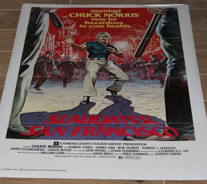 ② Chuck Norris - Slaughter in San Francisco - Jaren 1980 — Cinéma ...