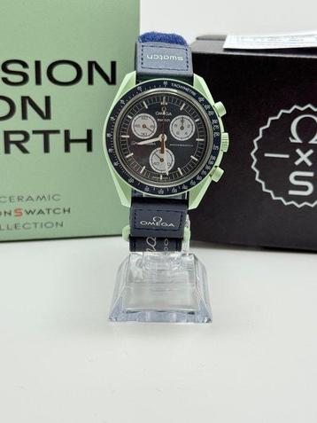 ② Omega x Swatch - MoonSwatch - Mission on Earth - Zonder — Horloges | Heren — 2dehands