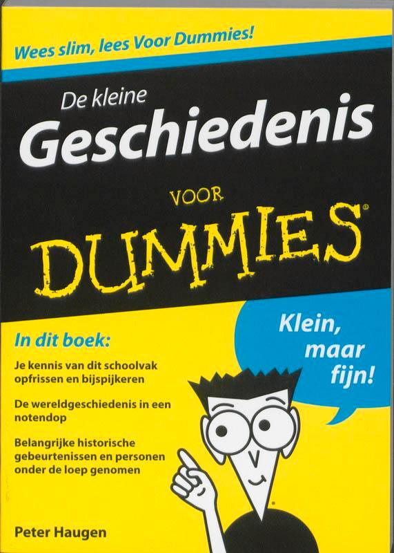 ② De kleine Geschiedenis voor Dummies / Voor Dummies — Histoire ...