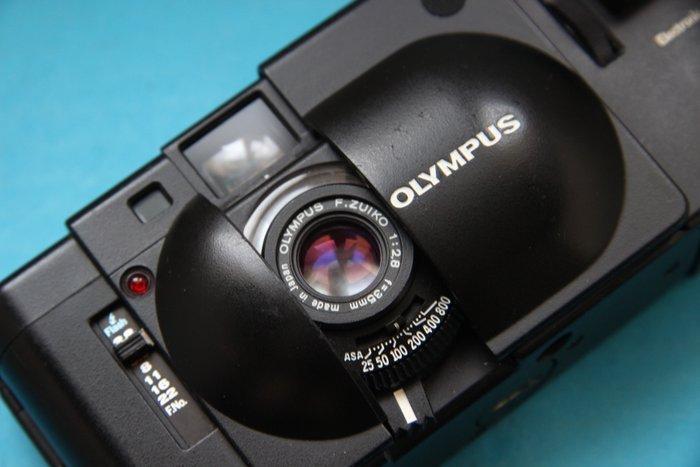 ② Olympus XA + A16 flash + Hama bag | Analoge camera — Fotocamera's ...