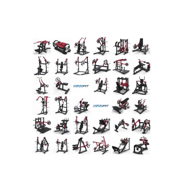 ② Gymfit - Xtreme-line Plate Loaded Series - Complete Set 34 ...