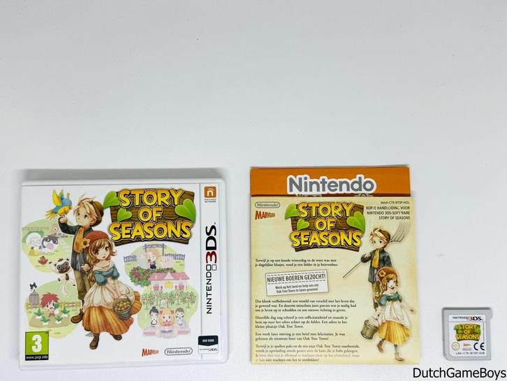 ② Nintendo 3DS - Story Of Seasons - HOL — Jeux | Nintendo 2DS & 3DS ...