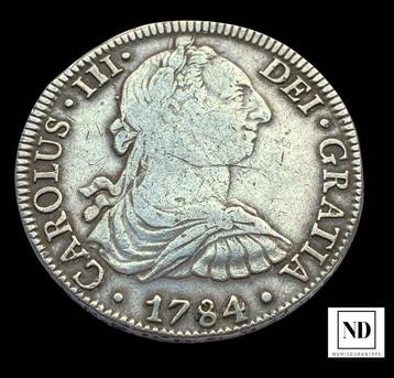 ② Koninkrijk Spanje. Carlos III (1759-1788). 8 Reales 1784 - — Munten | Europa | Niet-Euromunten ...